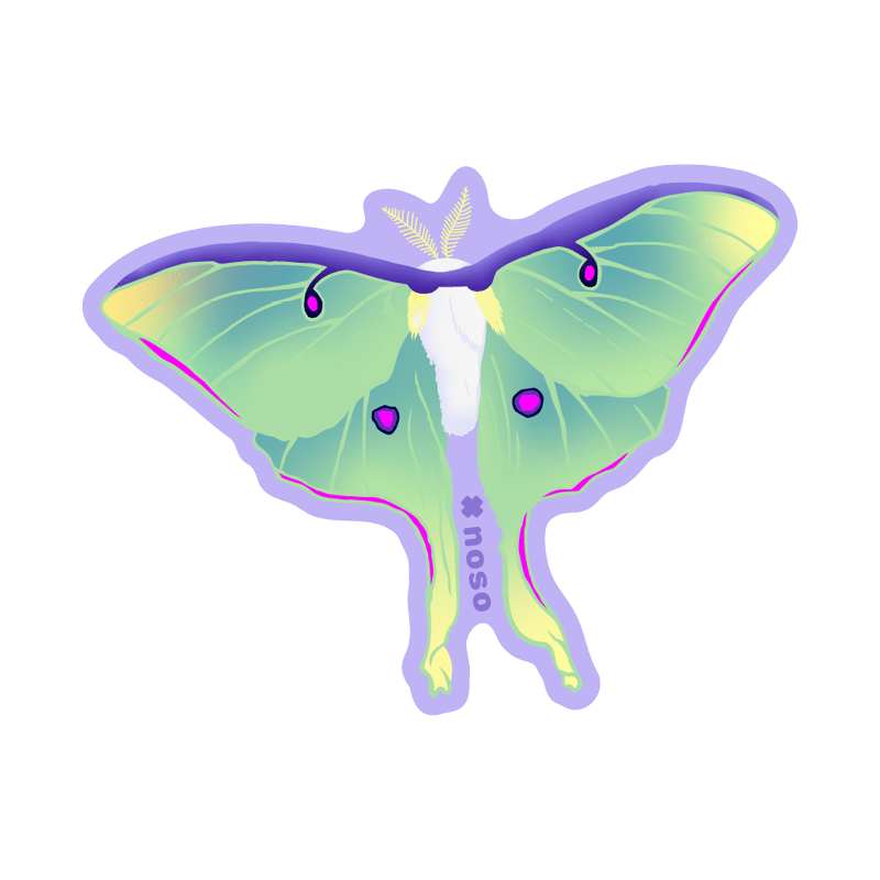 LUNA MOTH NoSo Patches LUNA MOTH NoSo Patches