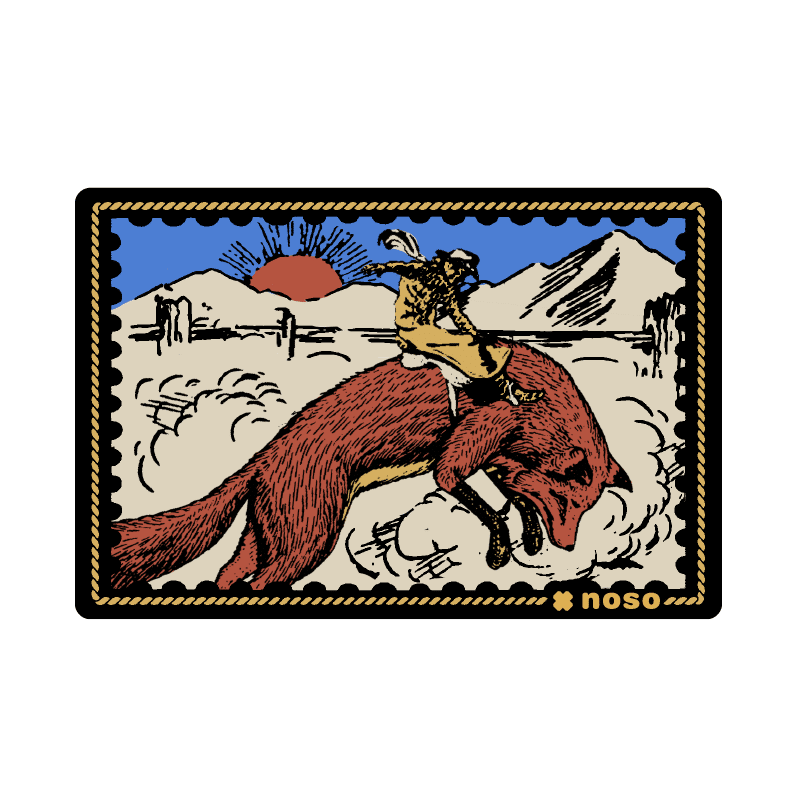 FOX RIDER – NoSo Patches